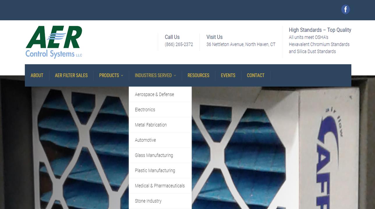 AER Control Systems, LLC | Air Pollution Control Equipment