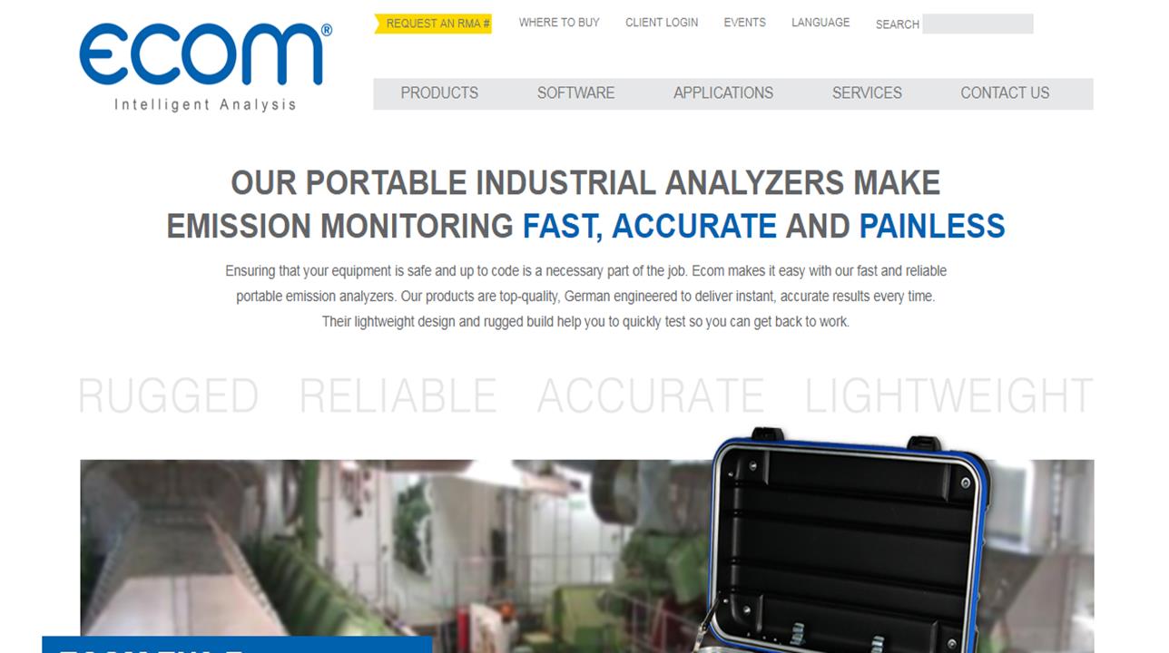 ECOM America, Ltd. | Air Pollution Control Equipment