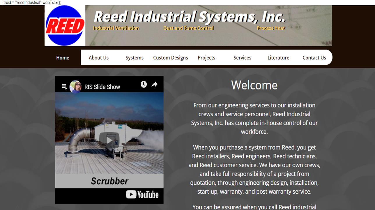 Reed Industrial Systems | Air Pollution Control Equipment