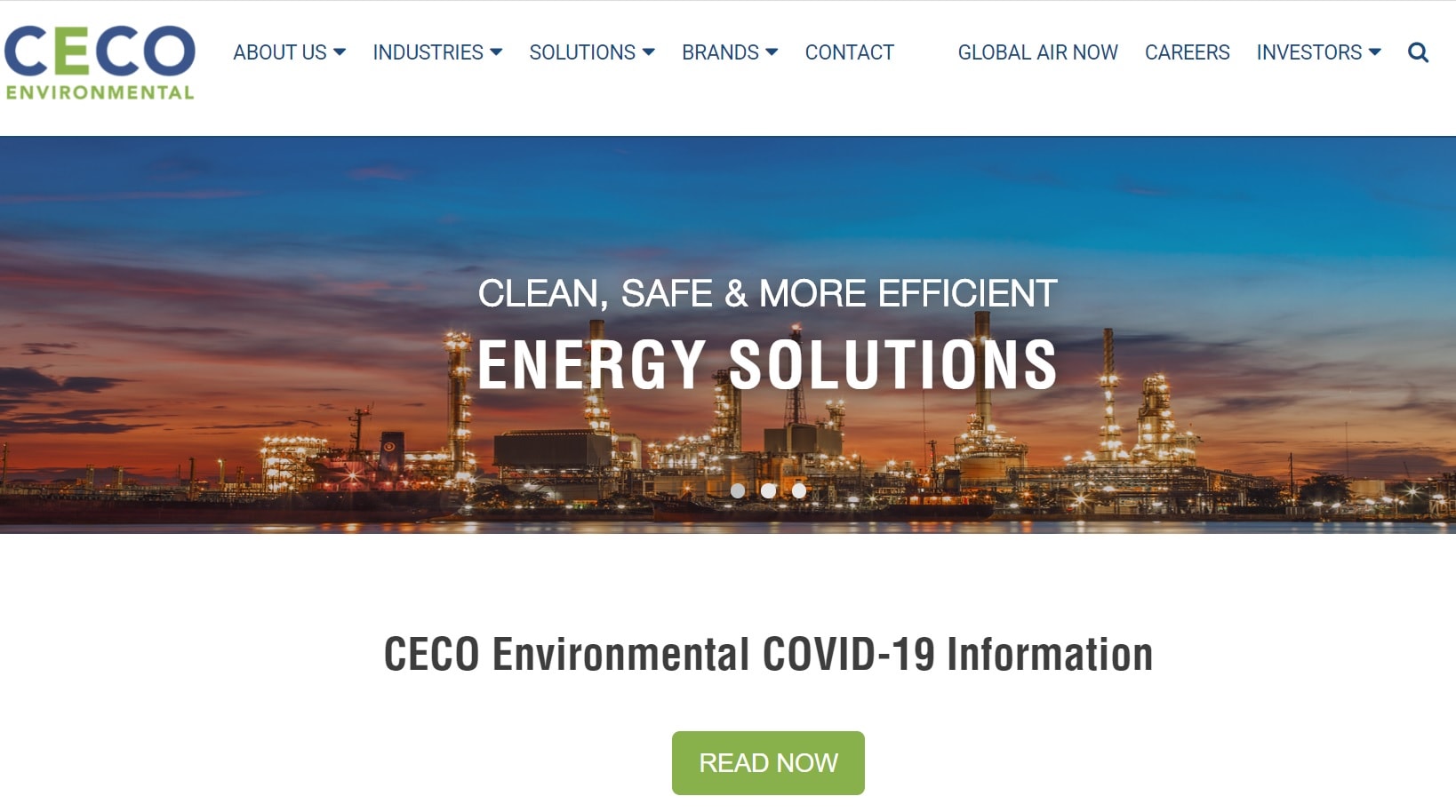 CECO Environmental Corporation | Air Pollution Control Equipment