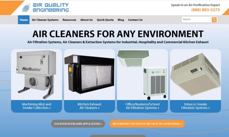 Air Quality Engineering | Air Pollution Control Equipment