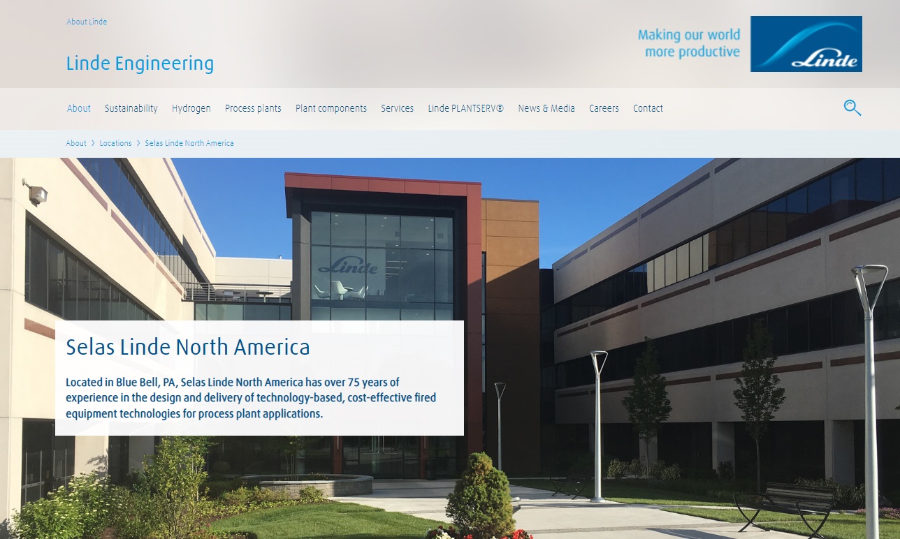 Selas Linde North America | Air Pollution Control Equipment