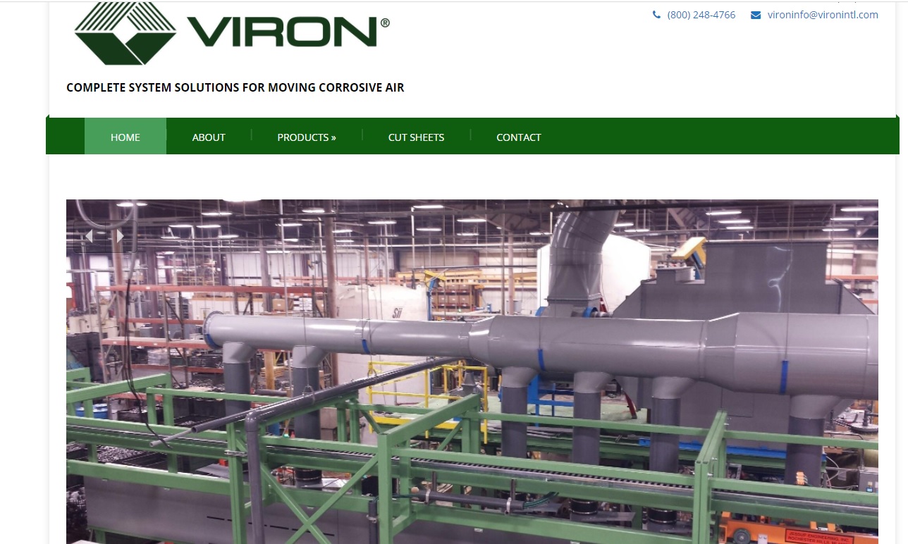 VIRON® International Corporation | Air Pollution Control Equipment