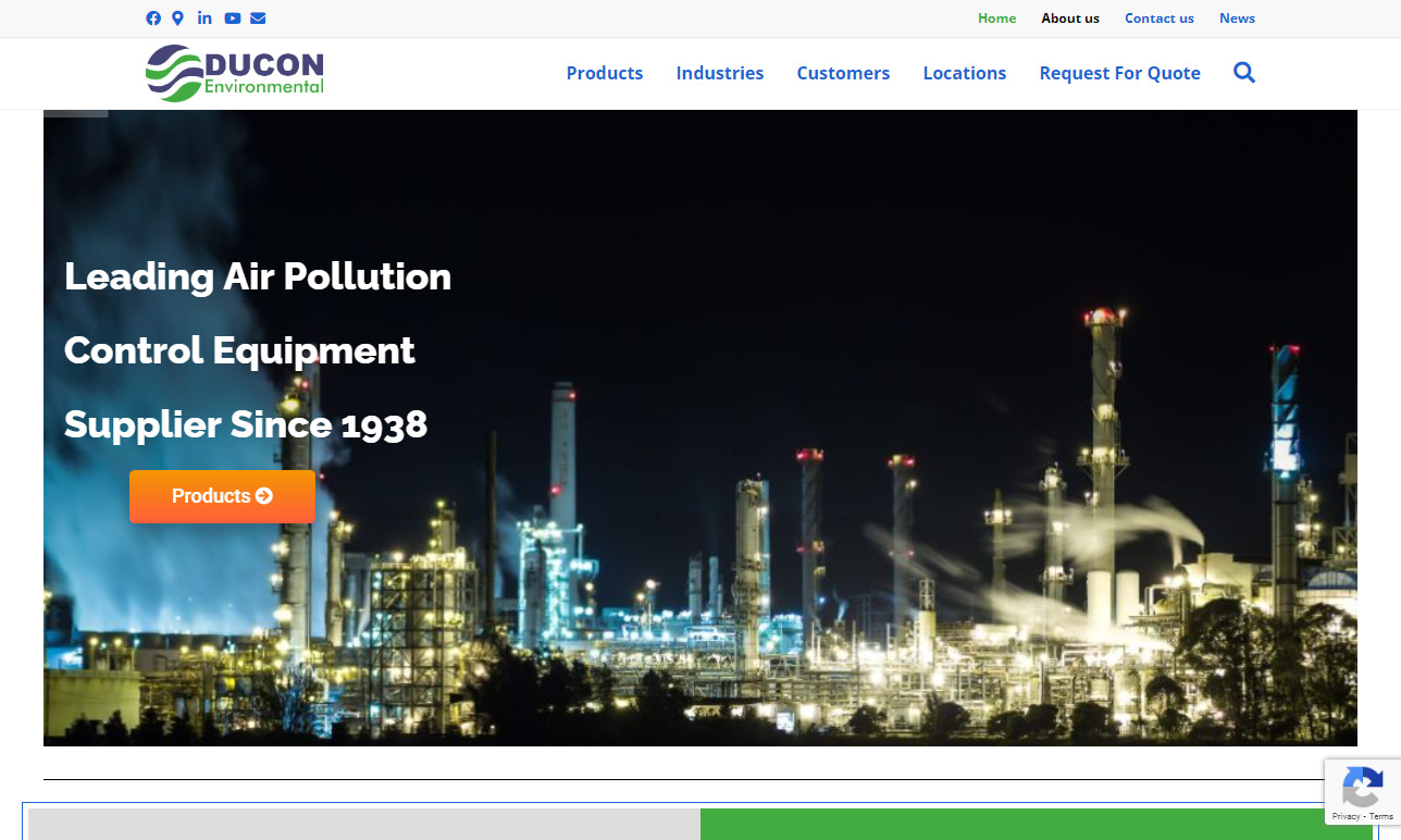 Ducon Environmental Systems | Air Pollution Control Equipment