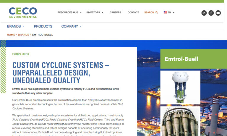 Emtrol-Buell Technologies | Air Pollution Control Equipment