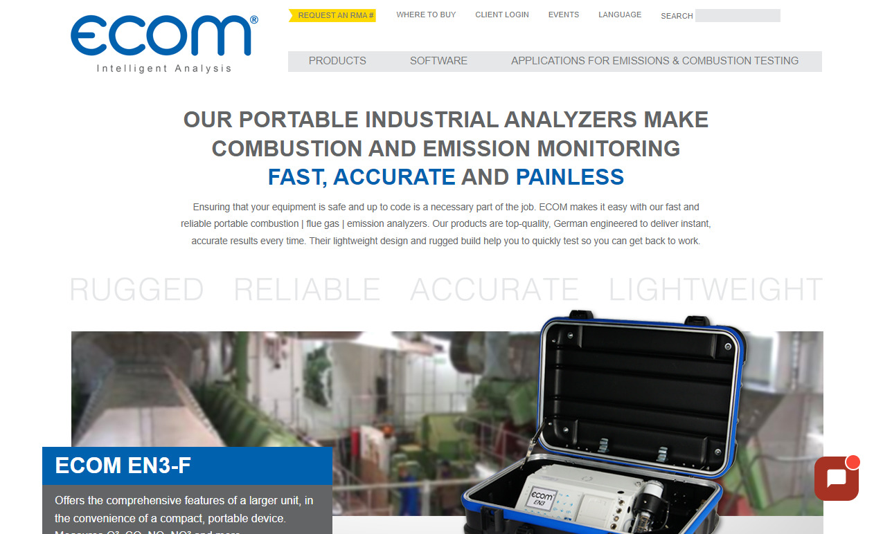 ECOM America, Ltd. | Air Pollution Control Equipment