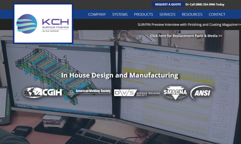 KCH Engineered Systems | Air Pollution Control Equipment